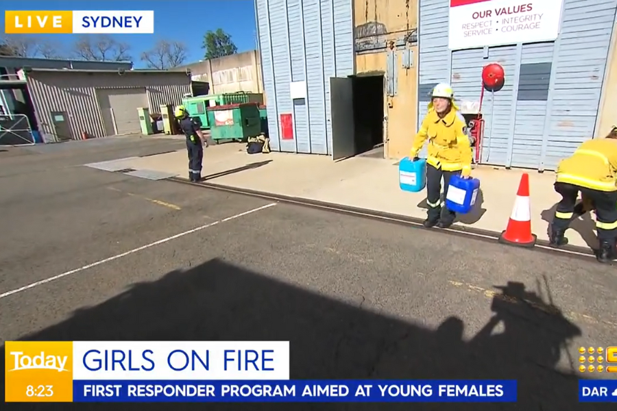 On the Today Show– Girls on Fire